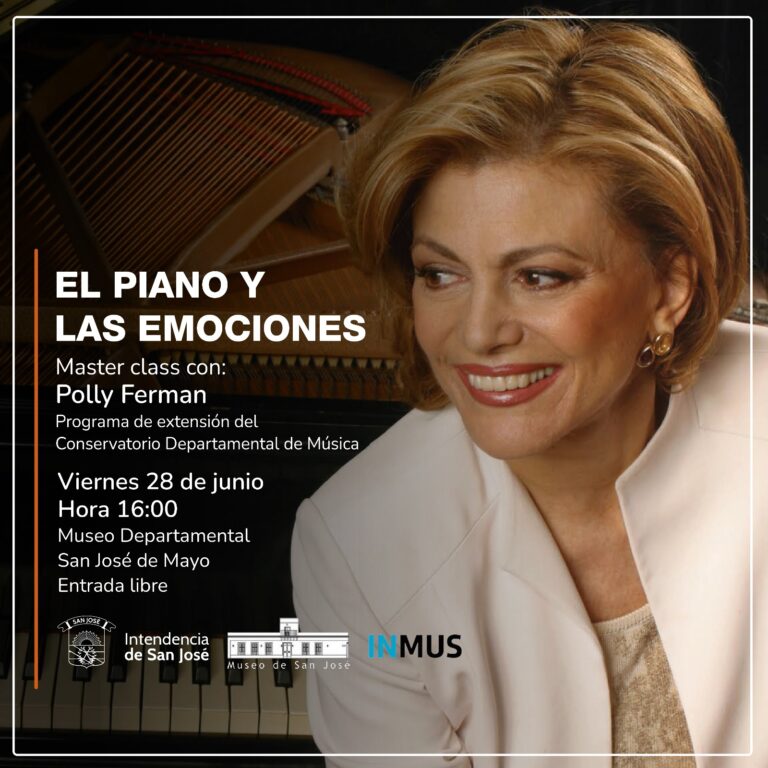 28 de junio: Master Class con Polly Ferman en el Museo - “El piano y las emociones” | Entretelones